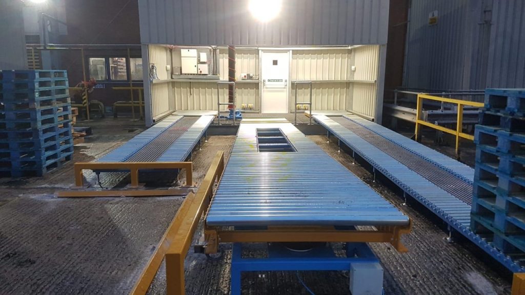 Portable Pallet Inspection Station - AJF Projects