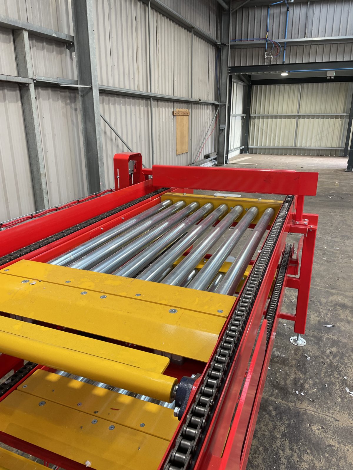Pallet Transfer Conveyor - AJF Projects